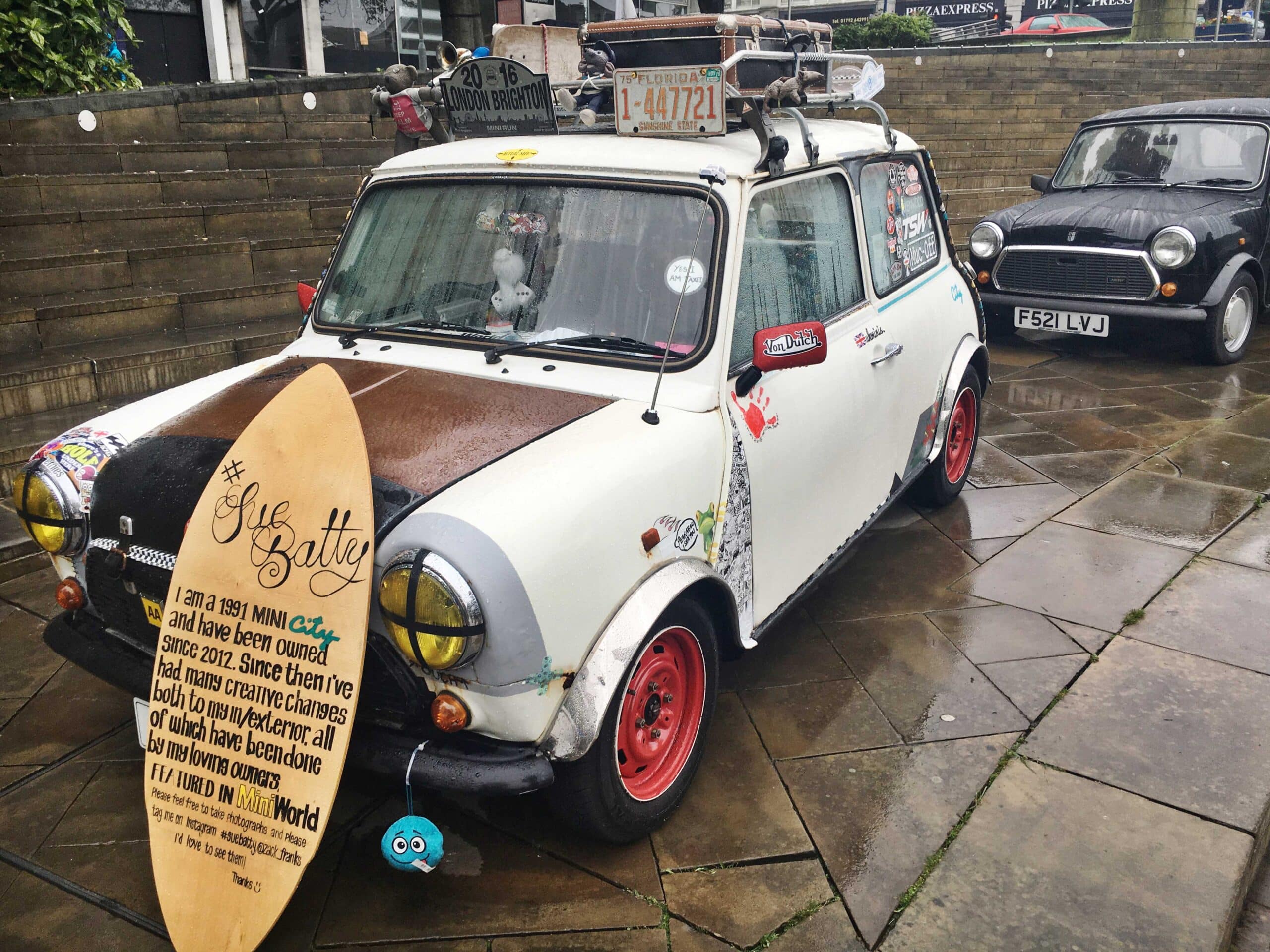 Welsh slate trophies for Swansea Festival of Transport Winners!