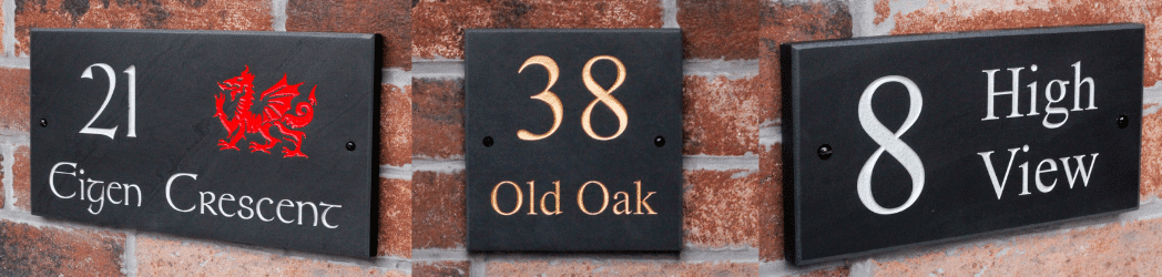 How To Choose The Perfect House Sign For Your Home | Slate House Blog