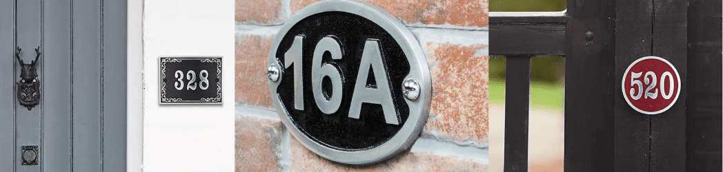 How To Choose The Perfect House Sign For Your Home | Slate House Blog