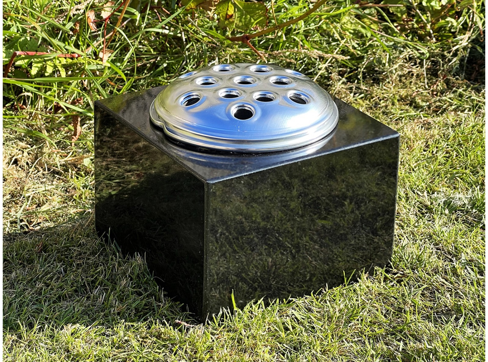 Granite Memorials : Small Granite Memorial Vase | 150 X 150 X 100MM | 6 ...