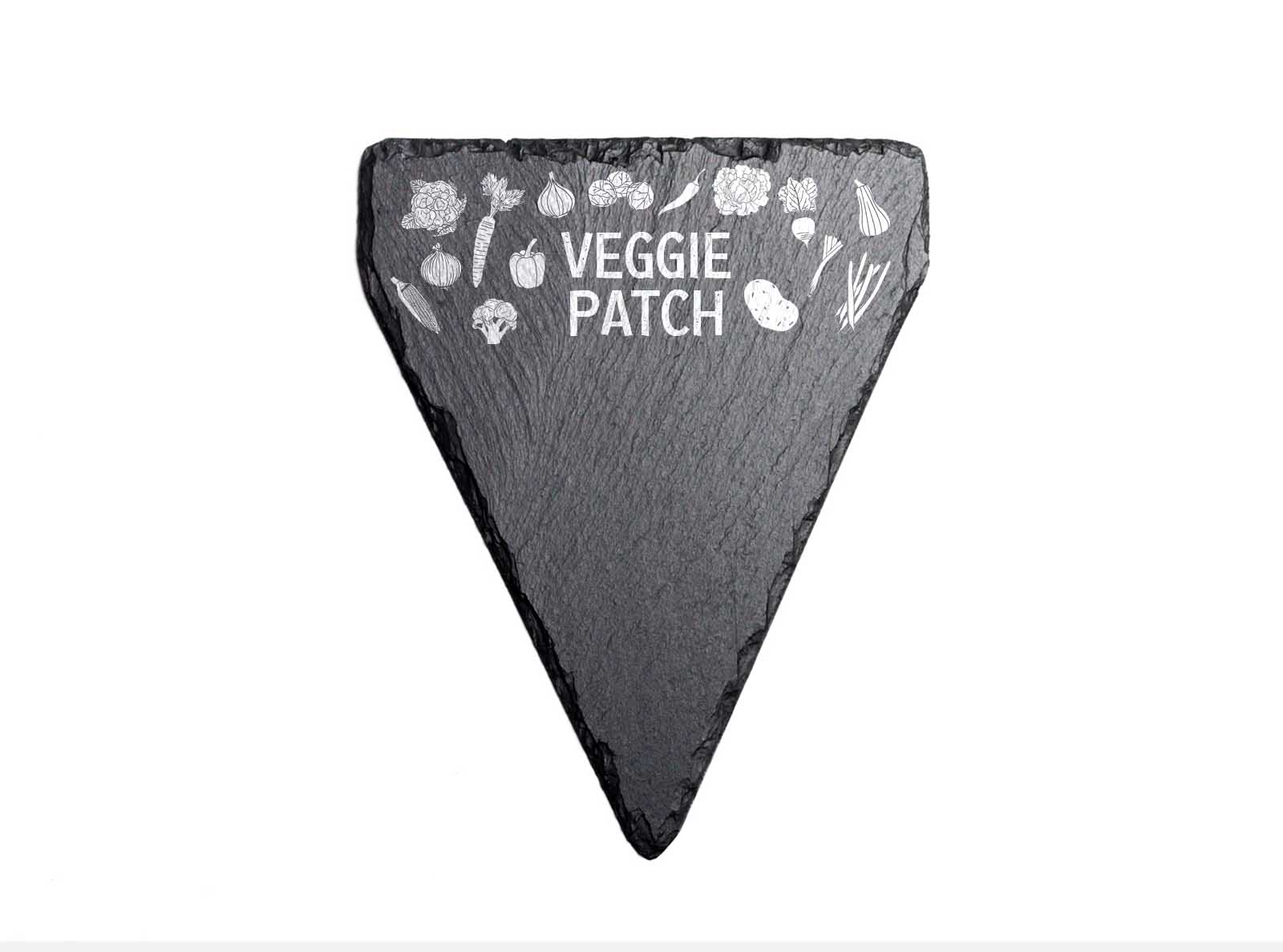 Garden Signs : Vegetable Patch Slate Garden Marker | Garden Gifts ...