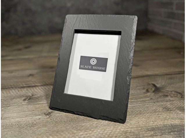 Slate Picture Frames : Welsh Slate Picture Frame For A 6" x 8" photo ...