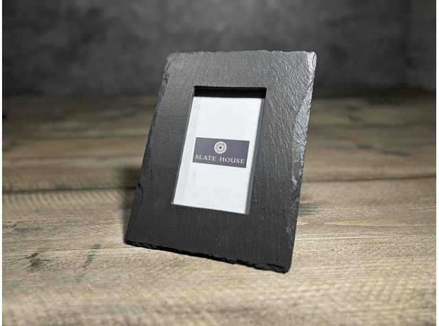 Slate Picture Frames : Welsh Slate Picture Frame For A 6" x 4" photo ...