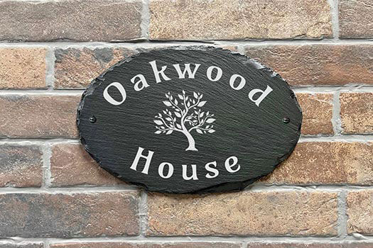 Slate House | Welsh Slate Products, House Signs, Memorials & Tableware.